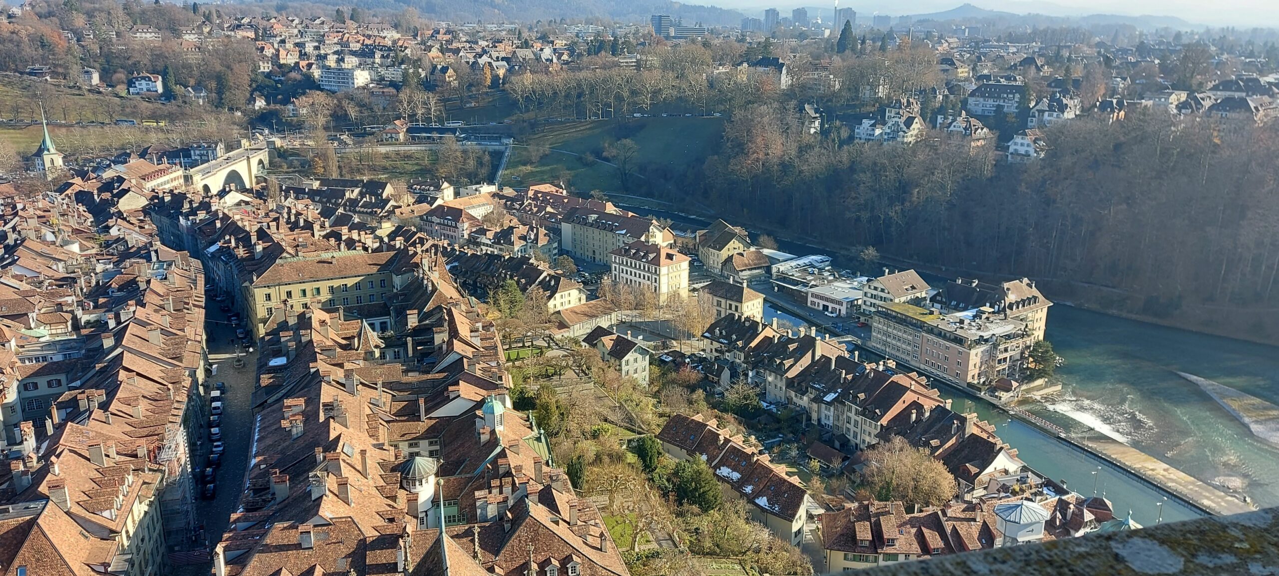 Gorgeous views from Bern's Minster tower - Switzerland's tallest cathedral spire | Kimberly Sullivan